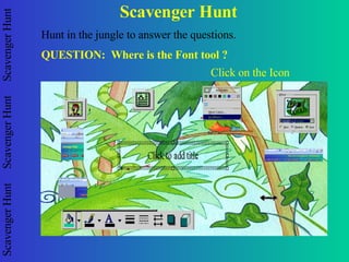 Scavenger Hunt For Power Point Hre 472 | PPT