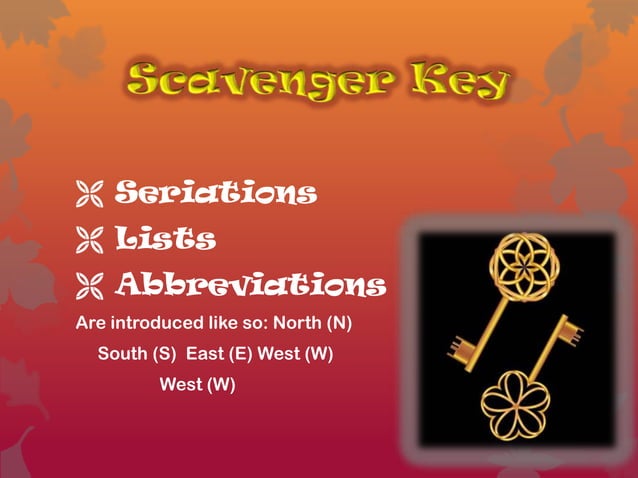 Scavenger Hunt APA | PPTX