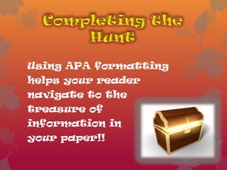 Scavenger Hunt APA | PPTX | Style & Fashion
