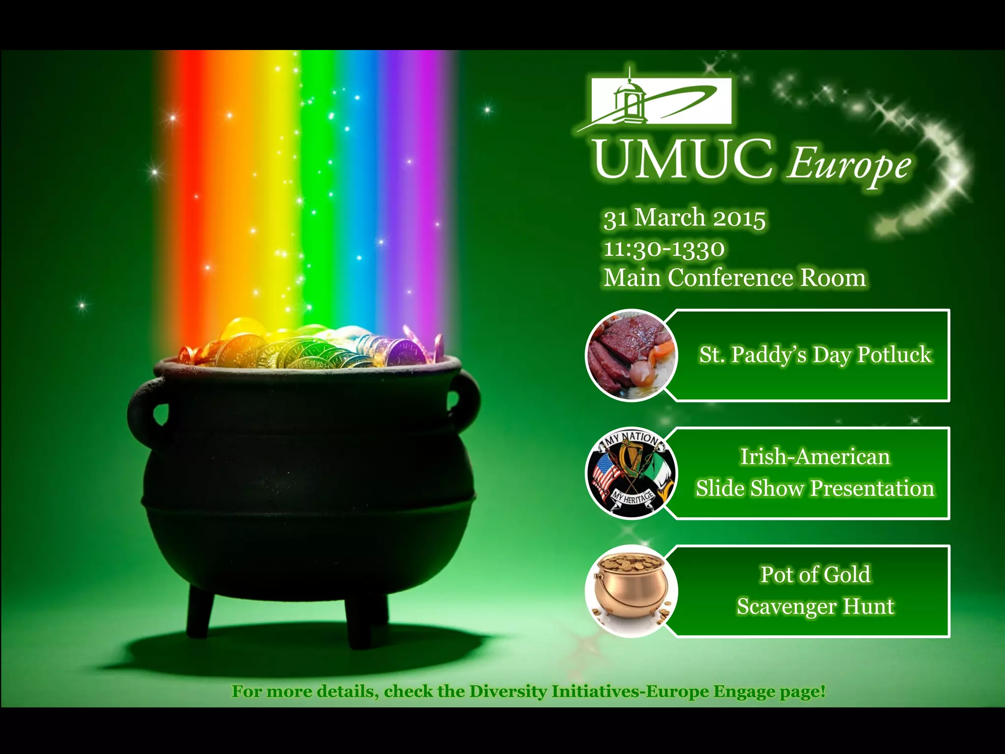 UMUC EUROPE SCAVENGER HUNT | PPT