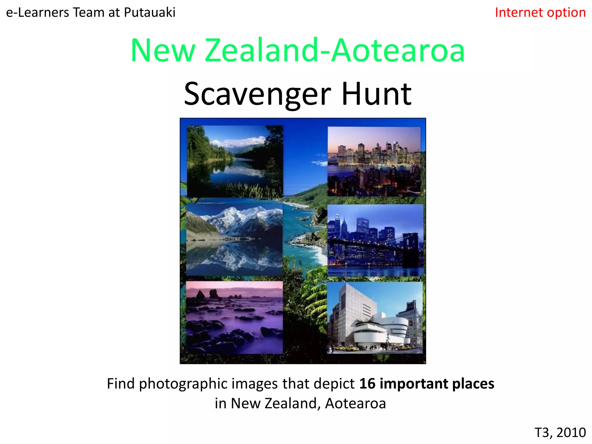 Scavenger Hunt Collage | PDF