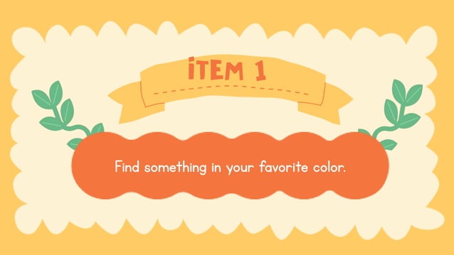 Scavenger Hunt Education Game Presentation in Yellow and Orange Fun ...