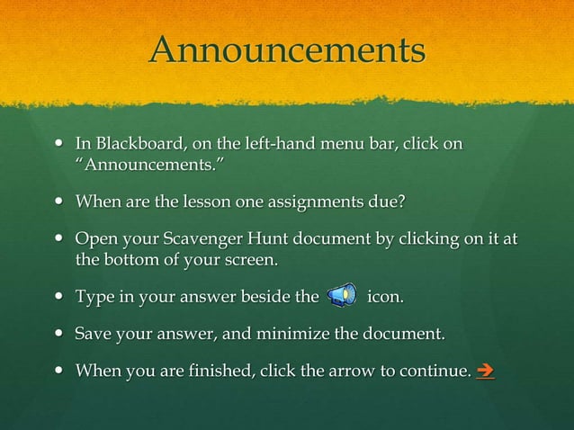 Scavenger hunt ppt | PPTX