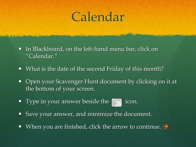 Scavenger hunt ppt | PPTX