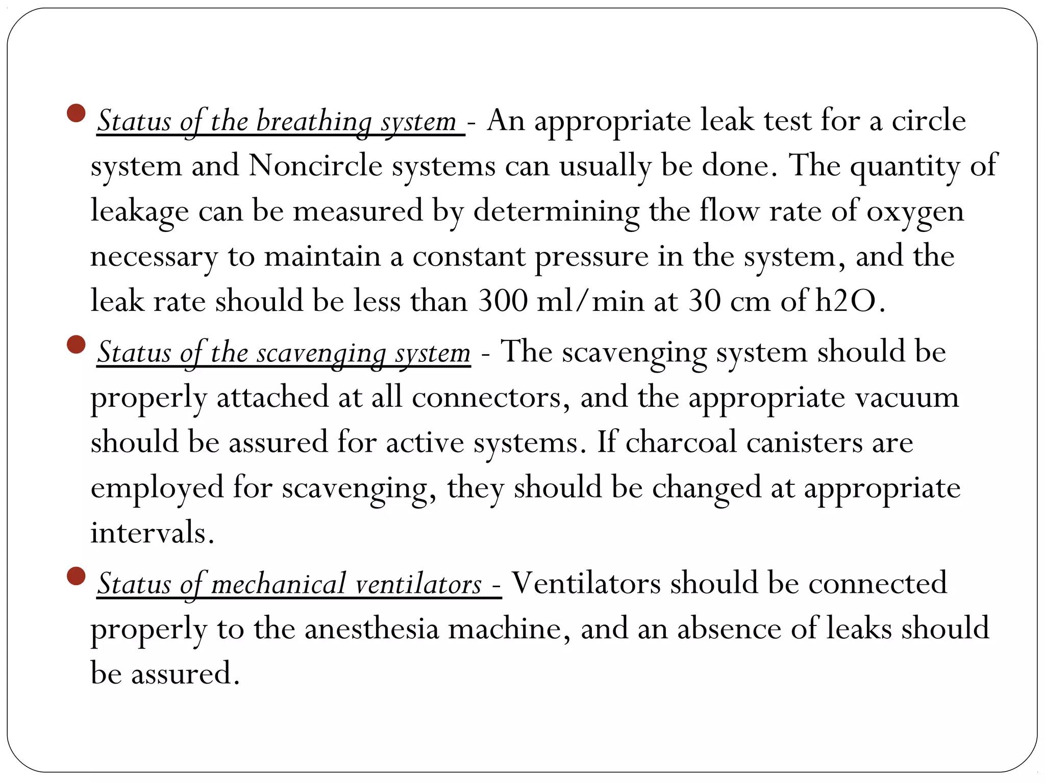Scavenging system in operating room | PPT