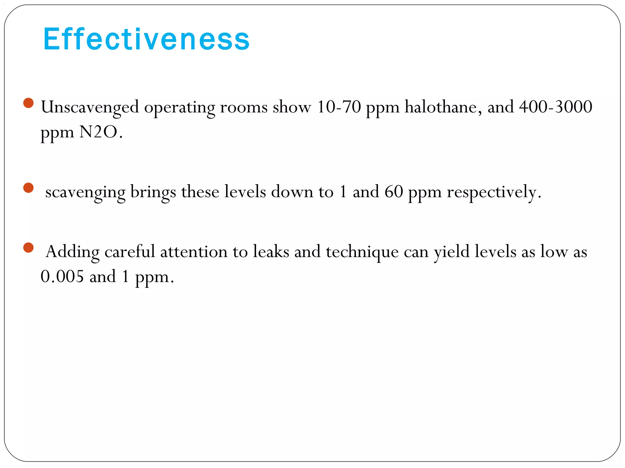 Scavenging system in operating room | PPT