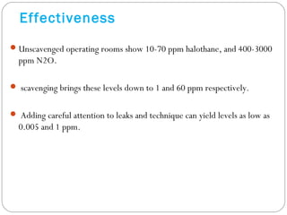 Scavenging system in operating room | PPT