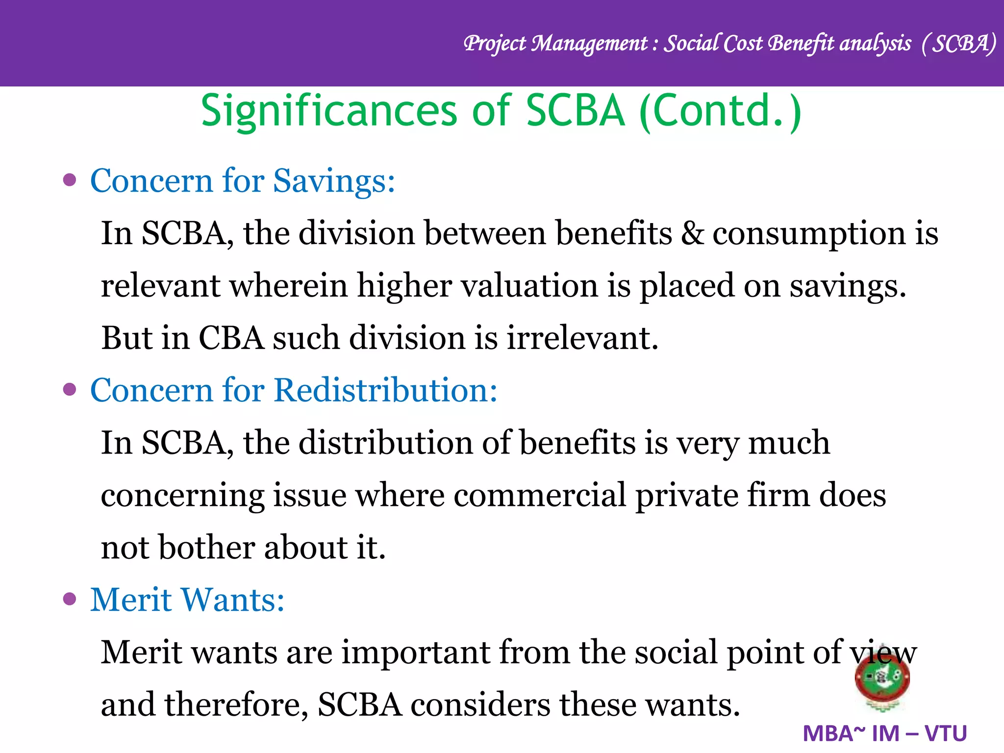 Social Cost Benefit Analysis | PPTX