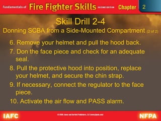 SCBA-Skills for firefighters training old version | PDF