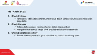 SCBA (SELF CONTAIN BREATHING APPARATUS) & DONNING FIRE SUIT GEAR.pptx