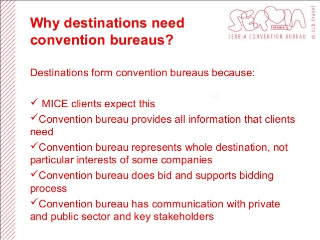 Why does a destination need a CVB?