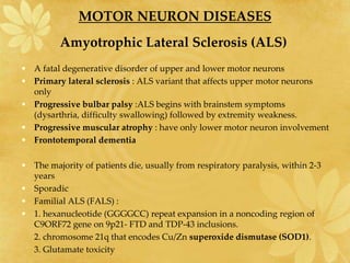 Neurodegenerative disorders | PPTX