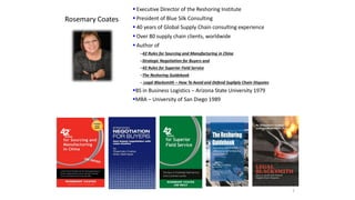 Reshoring – The Future of Supply Chains | PPT