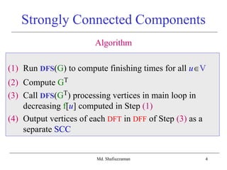 Strongly Connected Components | PPT