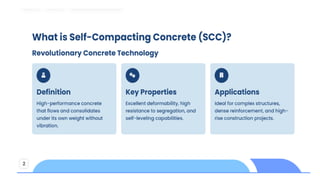 Self-Compacting Concrete (SCC) in High-Rise Buildings | PPTX