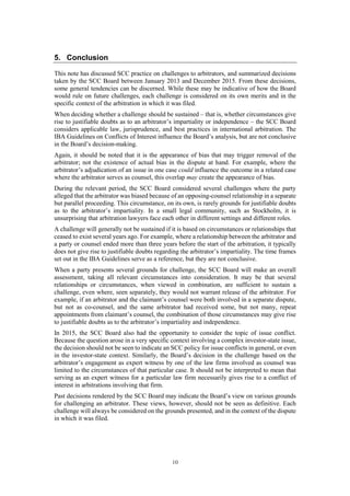Scc decisions-on-challenges-to-arbitrators-2013-2015 | PDF