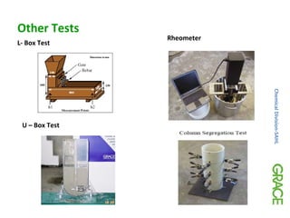 Self Consolidating Concrete-Designing & Tsting | PPT | Civil ...