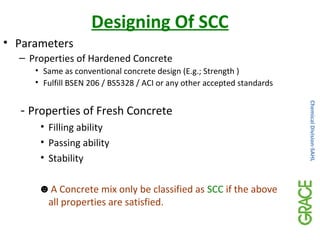 Self Consolidating Concrete-Designing & Tsting | PPT | Civil ...