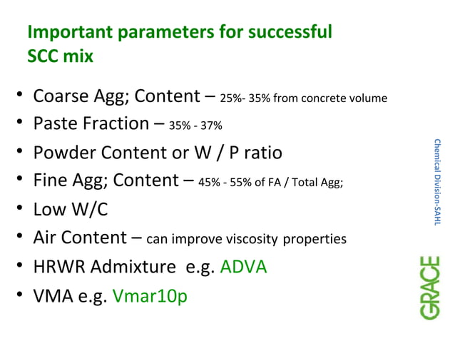 Self Consolidating Concrete-Designing & Tsting | PPT | Civil ...