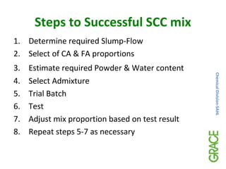 Self Consolidating Concrete-Designing & Tsting | PPT | Civil ...