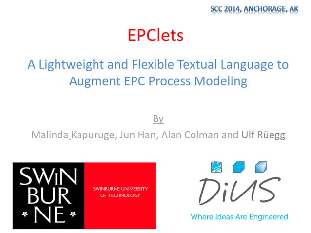 EPClets - A Lightweight and Flexible Textual Language to Augment EPC ...