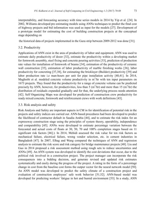 Artificial Neural Networks for Construction Management: A Review | PDF