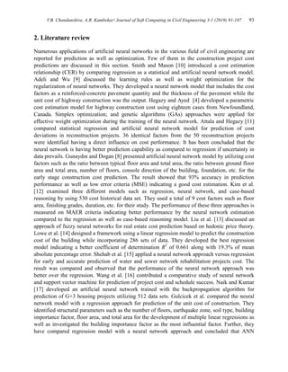 Estimation of Building Construction Cost Using Artificial Neural Networks | PDF