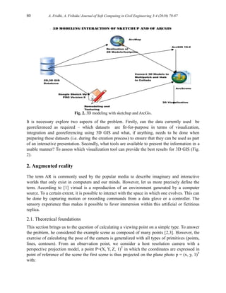 GIS 3D and Science of Augmented Reality: Modeling a 3D Geospatial ...
