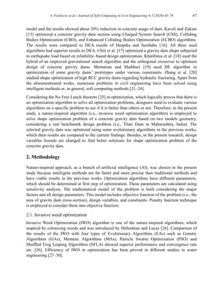 Shape Optimization of Gravity Dams Using a Nature-Inspired Approach | PDF