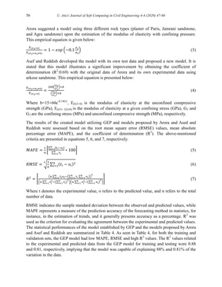 Assessment of the Modulus of Elasticity at a Triaxial Stress State for ...