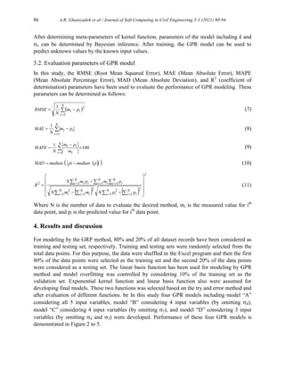 Gaussian Process Regression (GPR) for Auto-Estimation of Resilient Modulus of Stabilized Base ...