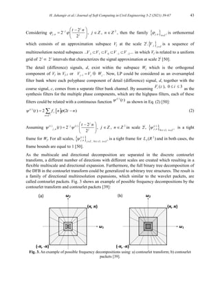 Application of Contourlet Transform in Damage Localization and Severity Assessment of ...