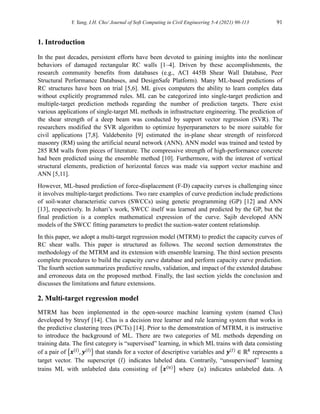 Multiple Target Machine Learning Prediction of Capacity Curves of Reinforced Concrete Shear ...