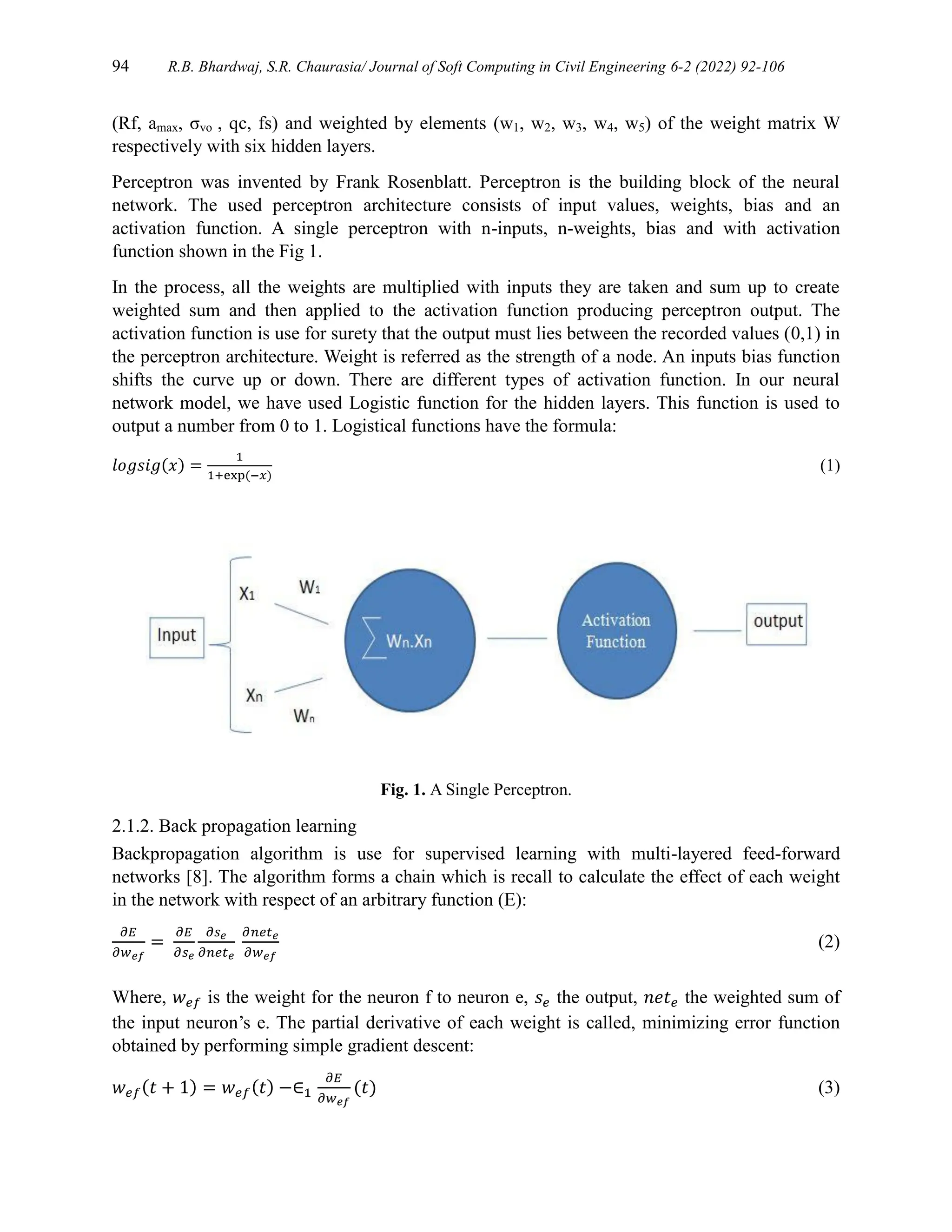 Use of ANN, C4.5 and Random Forest Algorithm in the Evaluation of Seismic Soil Liquefaction | PDF