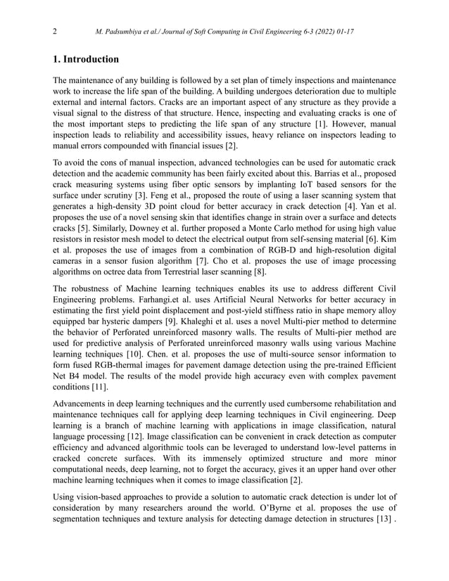 Automatic Crack Detection Using Convolutional Neural Network | PDF