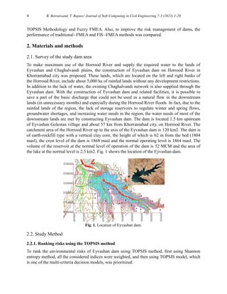 Environmental Risk Management of Eyvashan Dam Using Traditional-FMEA ...