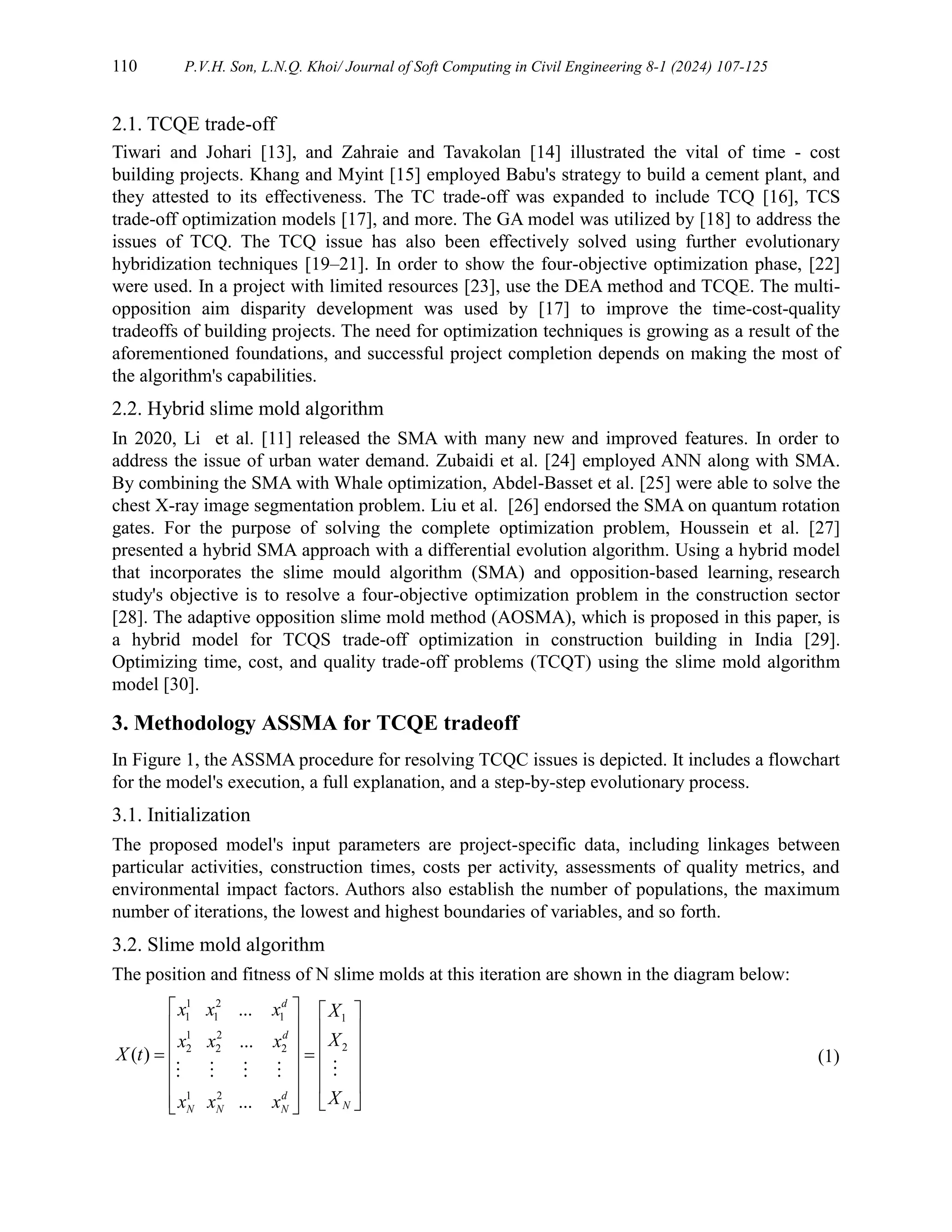 Optimization of Construction Projects Time-Cost-Quality-Environment ...