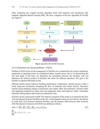 Utilizing Artificial Intelligence to Solve Construction Site Layout Planning Problems | PDF