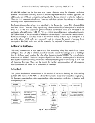 Discovering Bengkulu Province Earthquake Clusters with CLARANS Methods | PDF