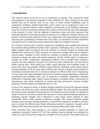 Assessment of Machine Learning Methods for Concrete Compressive ...
