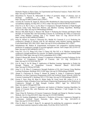 Assessment of Machine Learning Methods for Concrete Compressive ...