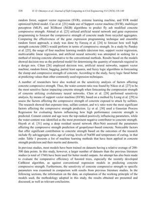 Assessment of Machine Learning Methods for Concrete Compressive ...