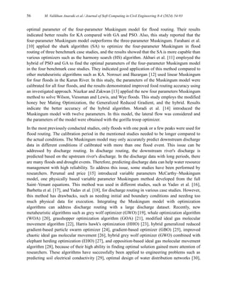 Development of A Novel Discharge Routing Method Based On the Large Discharge Dataset, Muskingum ...