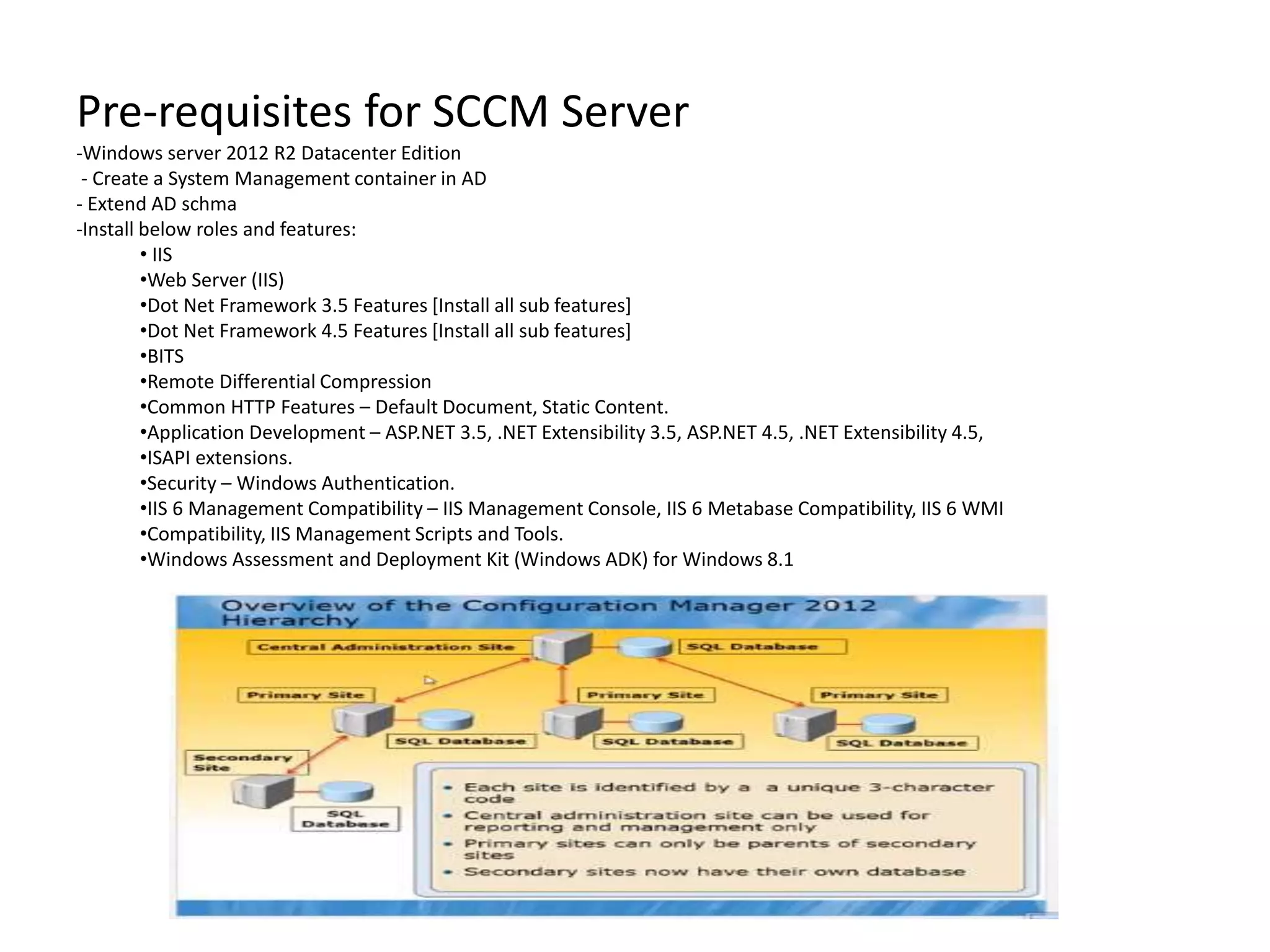 what is sccm ? sccm online Training | PPTX