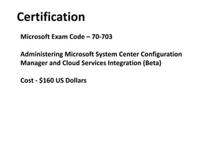 what is sccm ? sccm online Training | PPTX