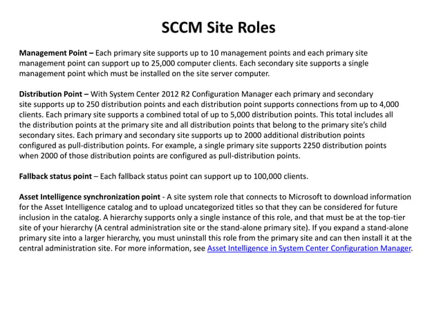 what is sccm ? sccm online Training | PPTX