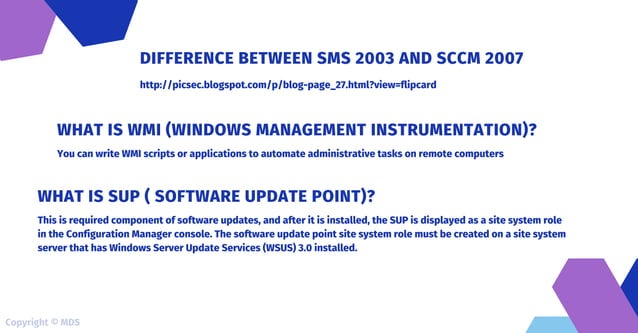SCCM Interview Questions & Answers | PPT