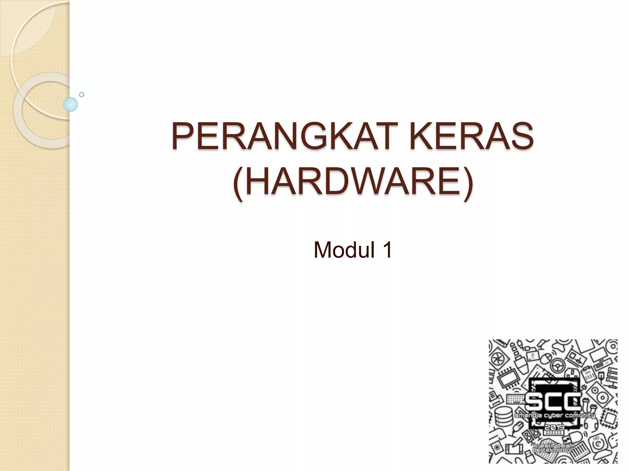 Scc modul 1 kls x | PPTX