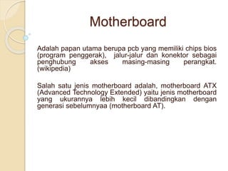 Scc modul 1 kls x | PPTX