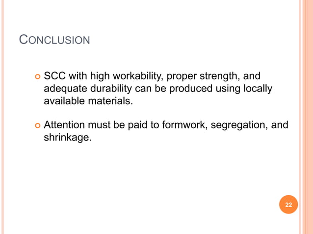 Scc-Self compacting concrete | PPT